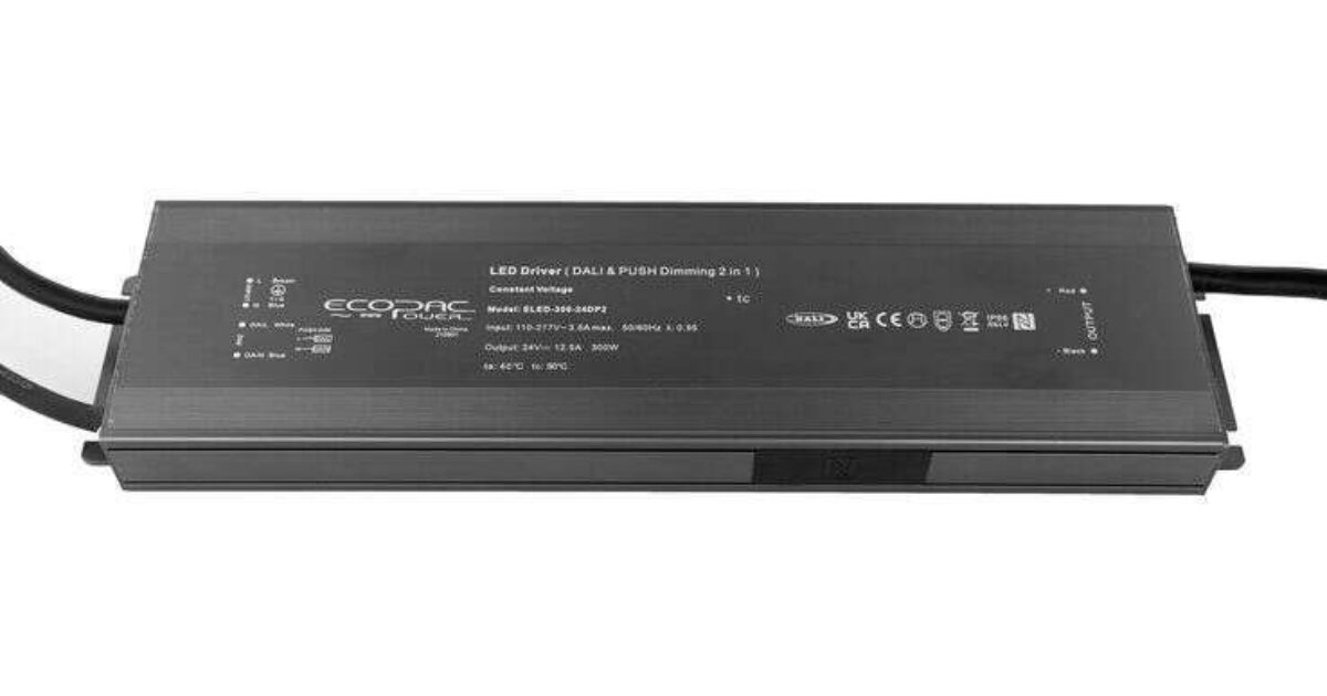 ELED-300-DP2 | Constant Voltage LED Drivers | Ecopac Power