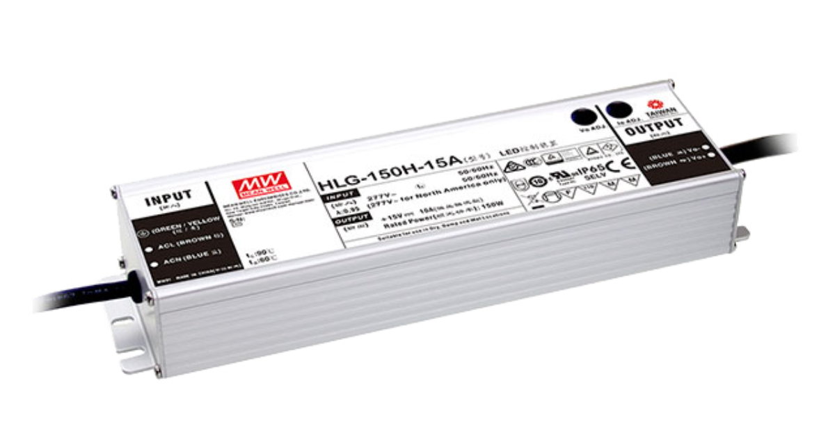 HLG-150H-A Series | Constant Voltage LED Drivers | Ecopac Power