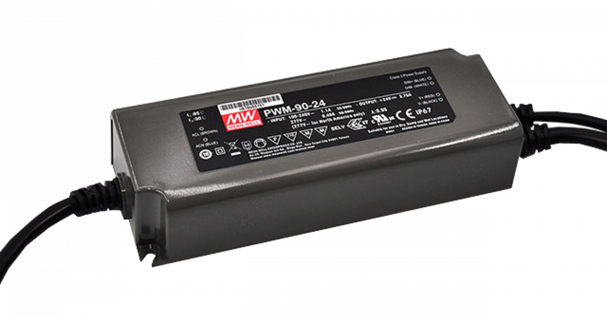 PWM-90 Series | Constant Voltage LED Drivers | Ecopac Power