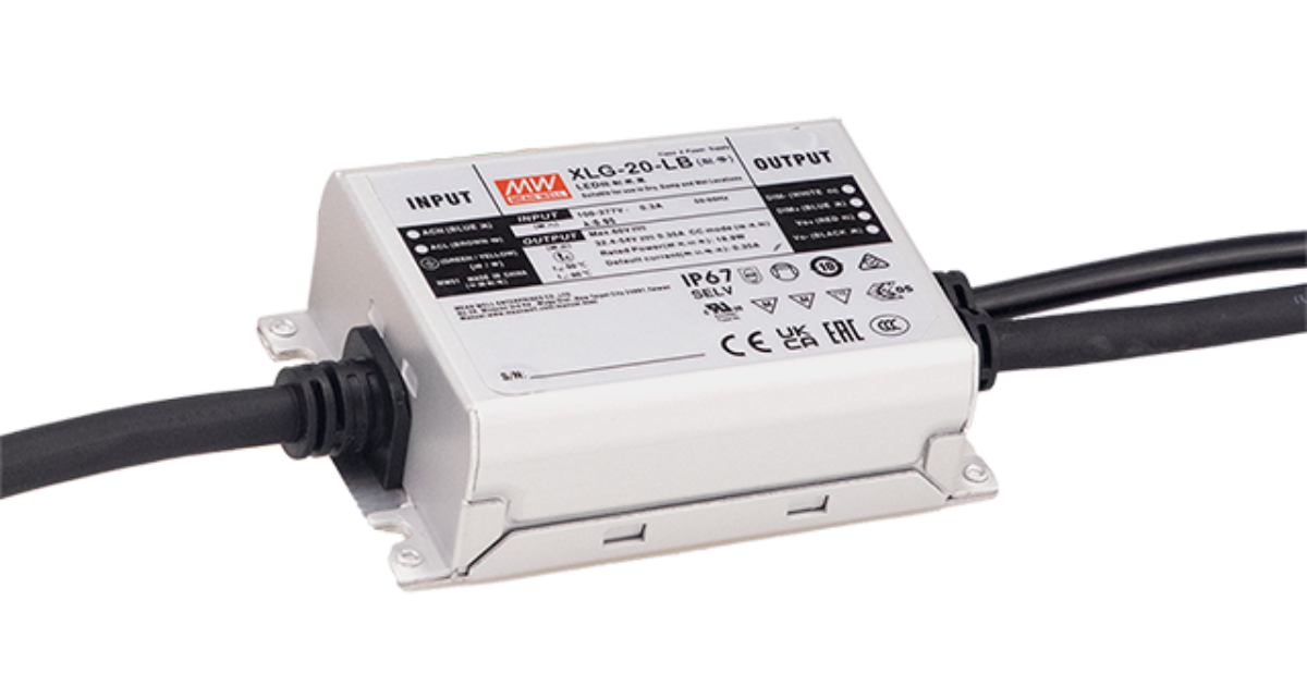 XLG-20-B Series | Constant Current LED Drivers | Ecopac Power