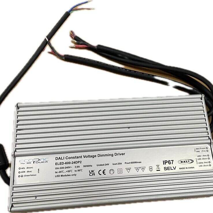 ELED-600-DP2 series | Constant Voltage LED Drivers | Ecopac Power